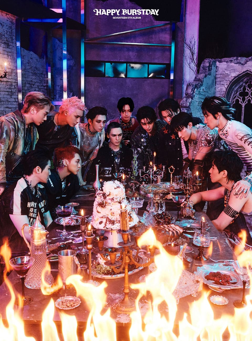 SEVENTEEN Begins Their Fiery Rebirth with 5th Studio Album 'HAPPY BURSTDAY'