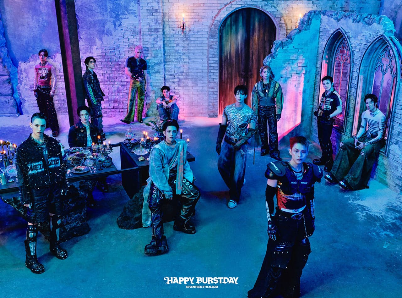 SEVENTEEN Begins Their Fiery Rebirth with 5th Studio Album 'HAPPY BURSTDAY'