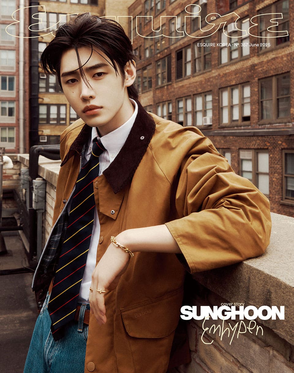 ENHYPEN’s Jake and Sunghoon Grace Esquire June Cover with Refined New York Charm