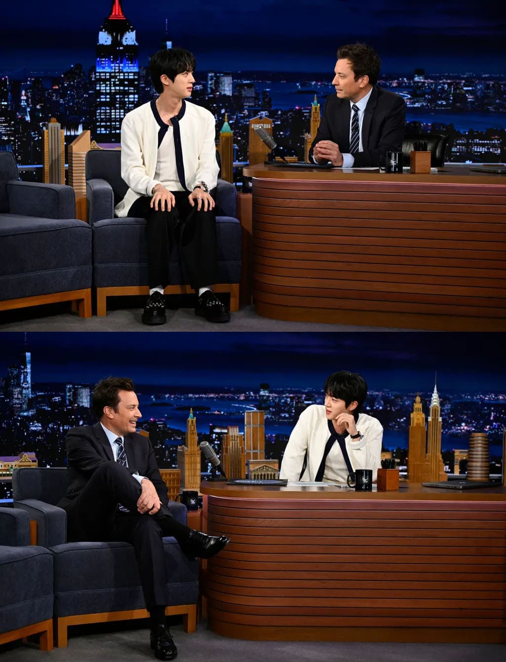 BTS Jin Shines on Jimmy Fallon with Emotion, Humor, and a Stunning ...