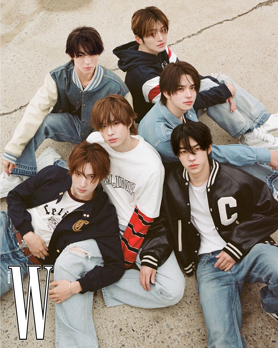 TWS Flaunts Fresh and Chic Styles on W Korea Special Edition