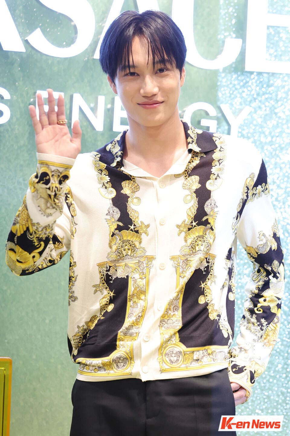 EXO’s Kai Stuns at Versace Event with God-Like Visuals and Flawless Style