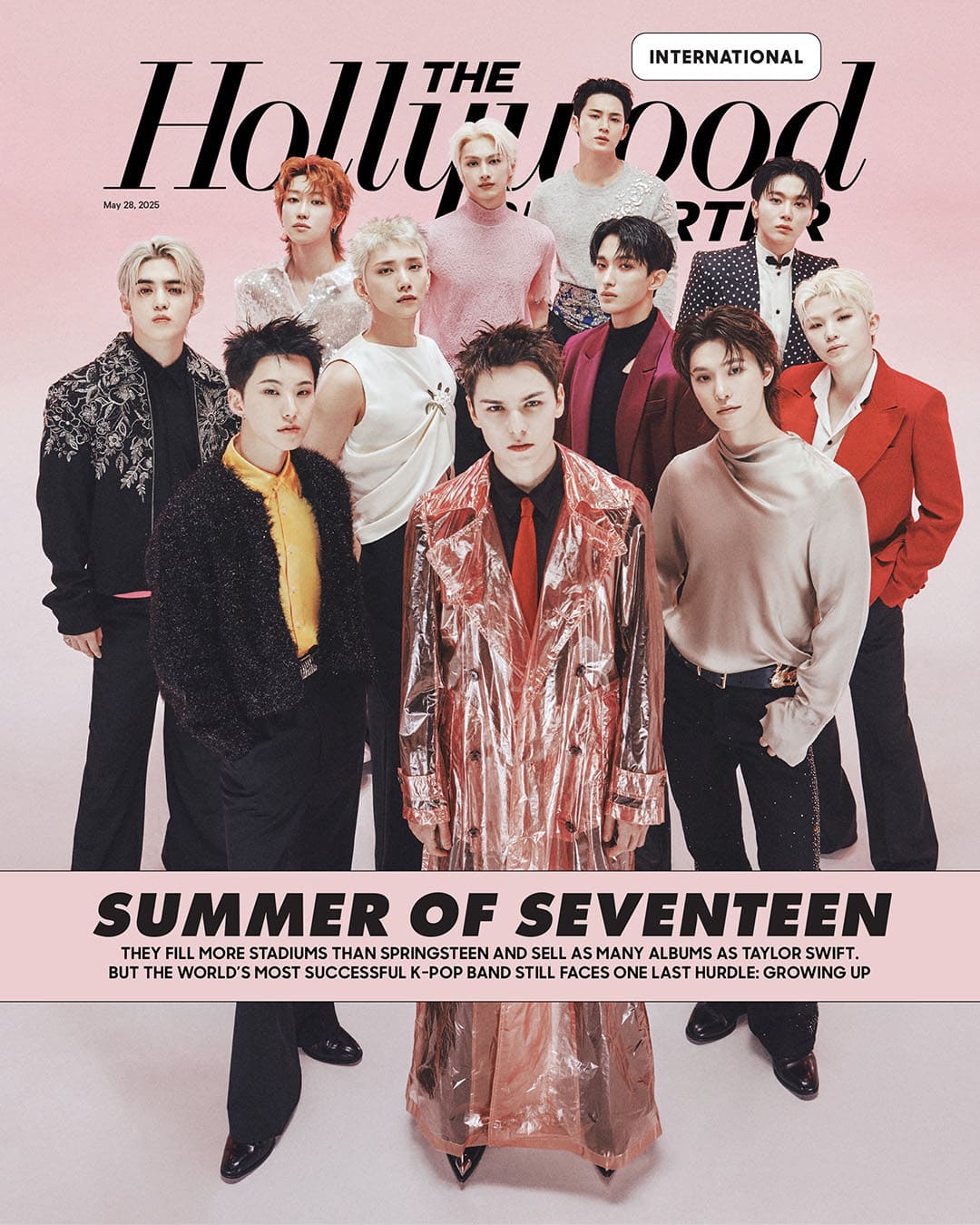 SEVENTEEN Graces Digital Cover of The Hollywood Reporter for 10th ...
