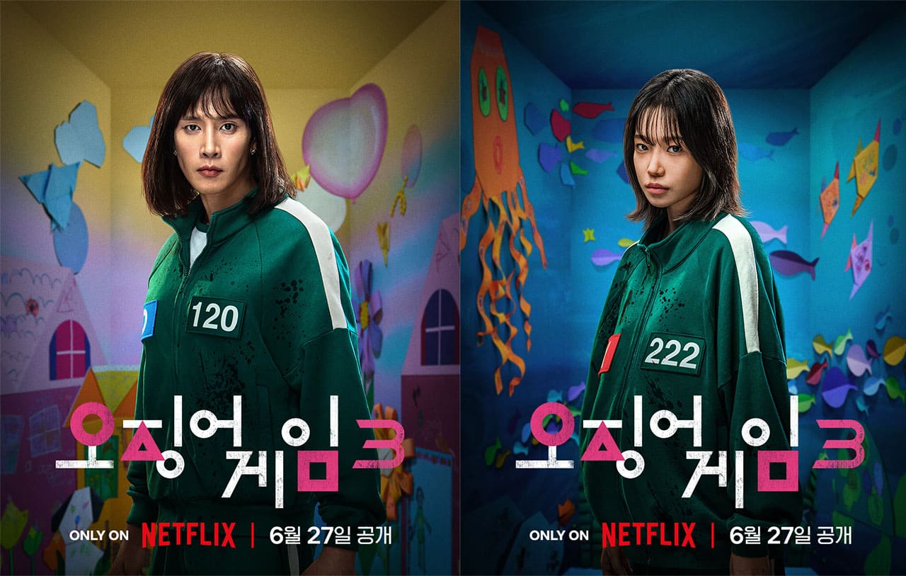 ‘Squid Game’ Season 3 Unveils Final Fate of Players with Haunting Character Posters