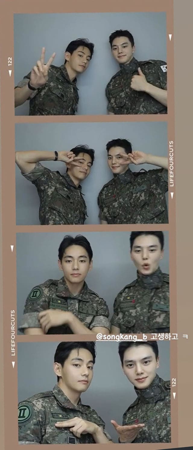 "I'm Discharged! Done." BTS RM and V Share Final Words Before Military ...