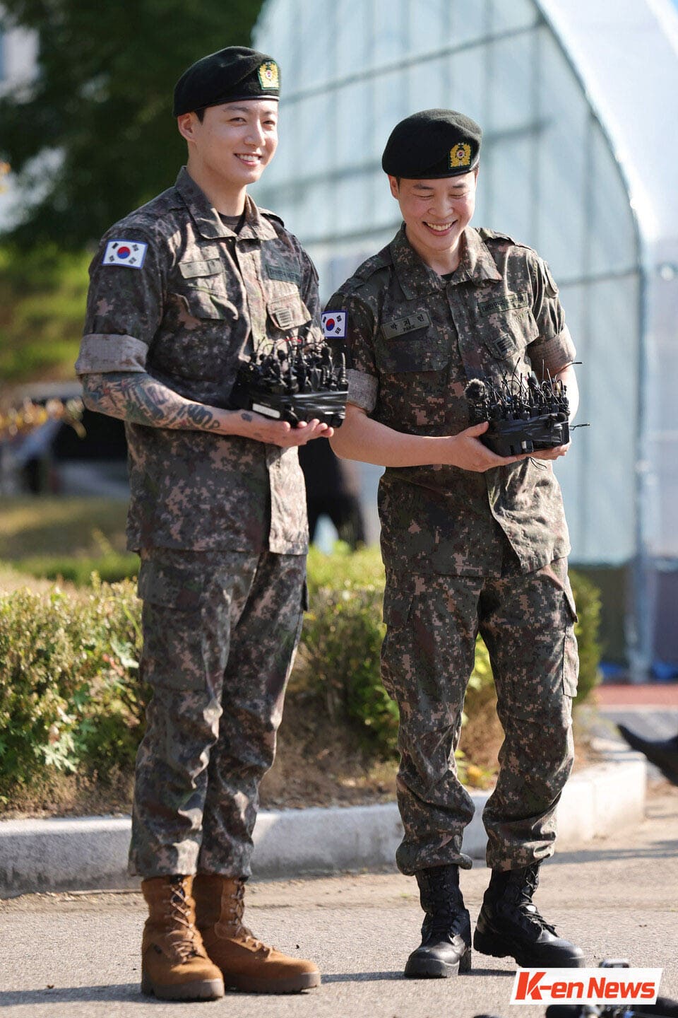 BTS Jungkook and Jimin Discharged, Radiating Joy at Reunion with Fans ...