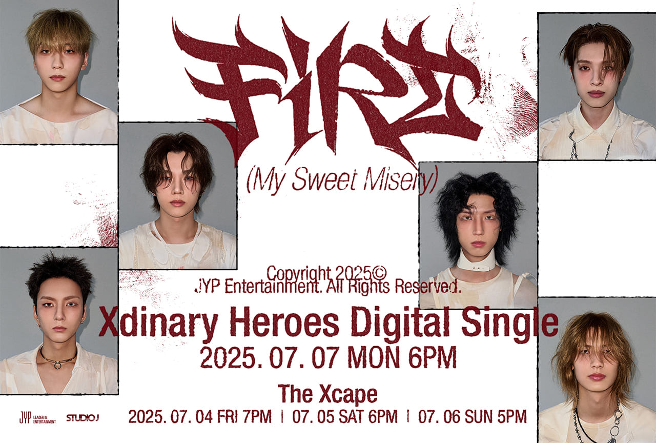 'K-pop Band' Xdinary Heroes to Drop New Single 'FiRE (My Sweet Misery)' on July 7