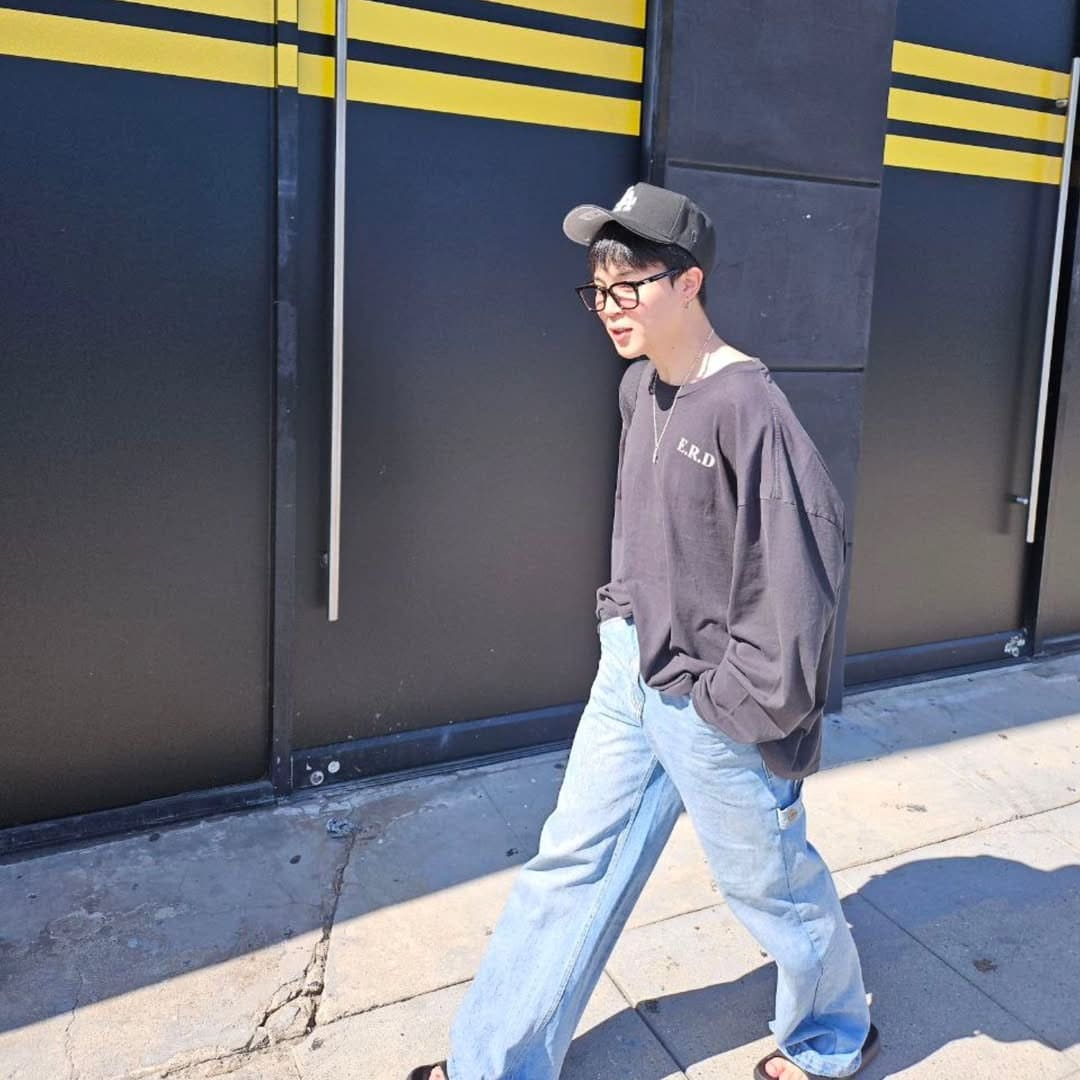 Jimin Smiles Bright with RM’s Gift — BTS Duo Show Off Real Brother ...