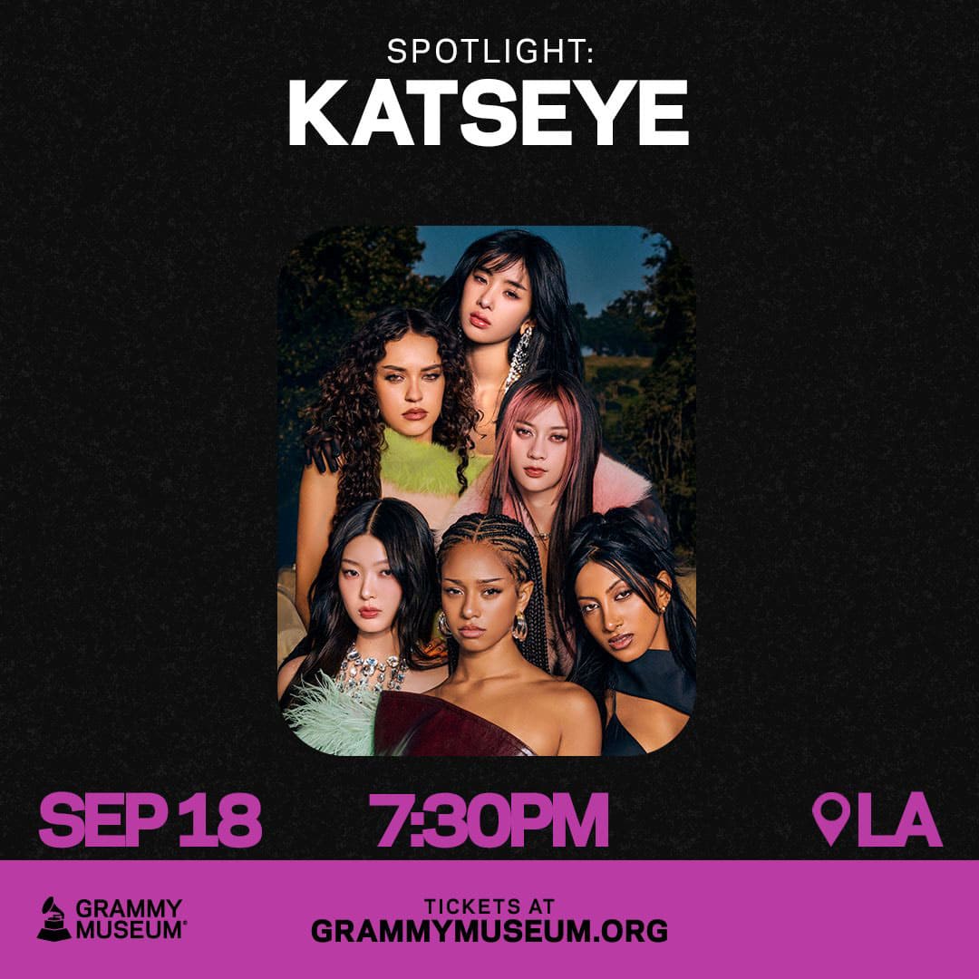 KATSEYE to Perform at the GRAMMY Museum in Los Angeles This September