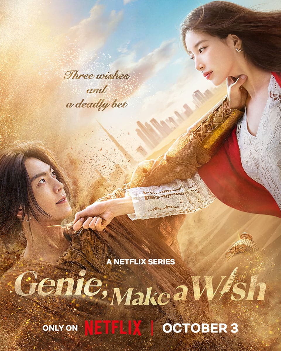 Kim Woo-bin as the Devil, Suzy as His Master — A Deadly Romance Begins in ‘Genie, Make A Wish’