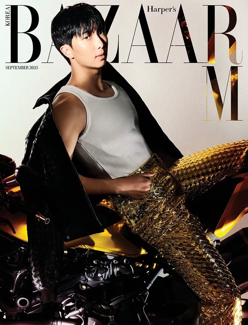 BTS RM Commands the Cover "I Feel Most Myself on Stage"