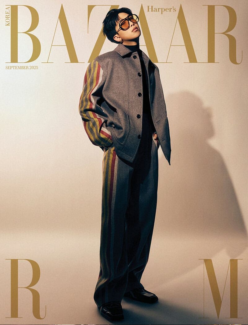 BTS RM Commands the Cover "I Feel Most Myself on Stage"