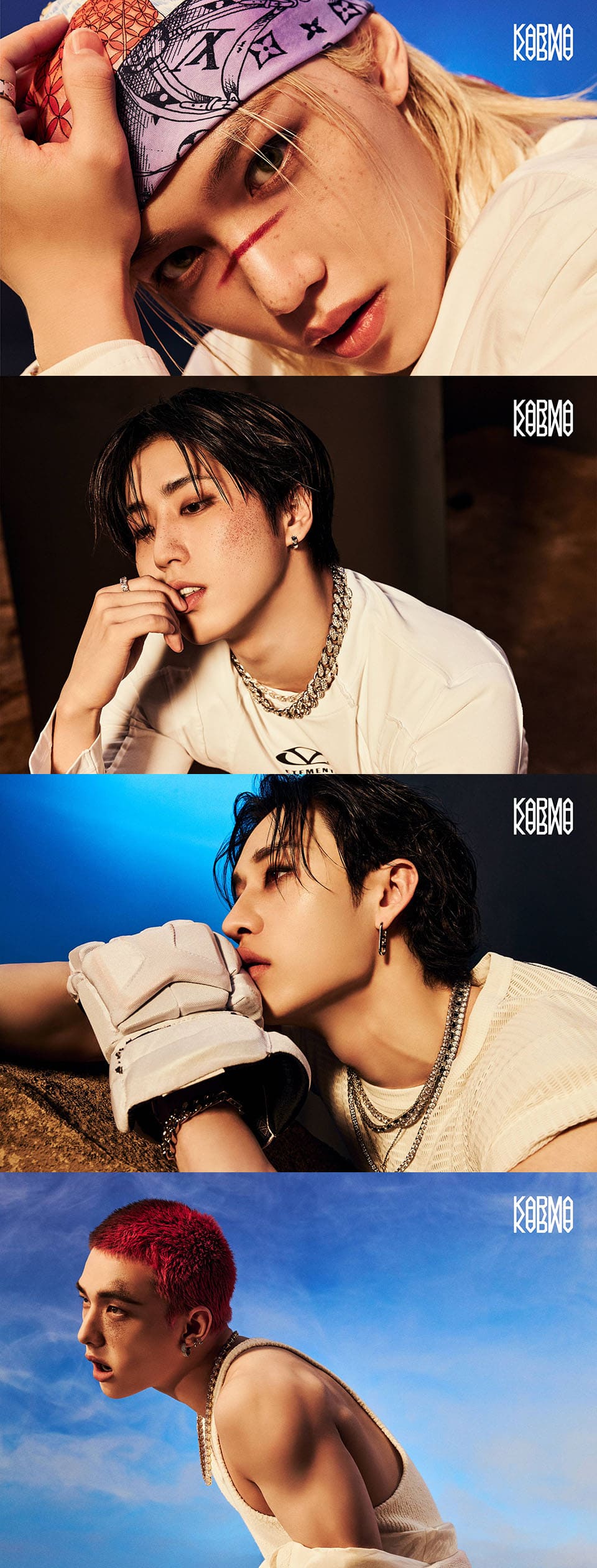 Stray Kids Unleash Champion Energy in Fiery New ‘KARMA’ Concept Photos