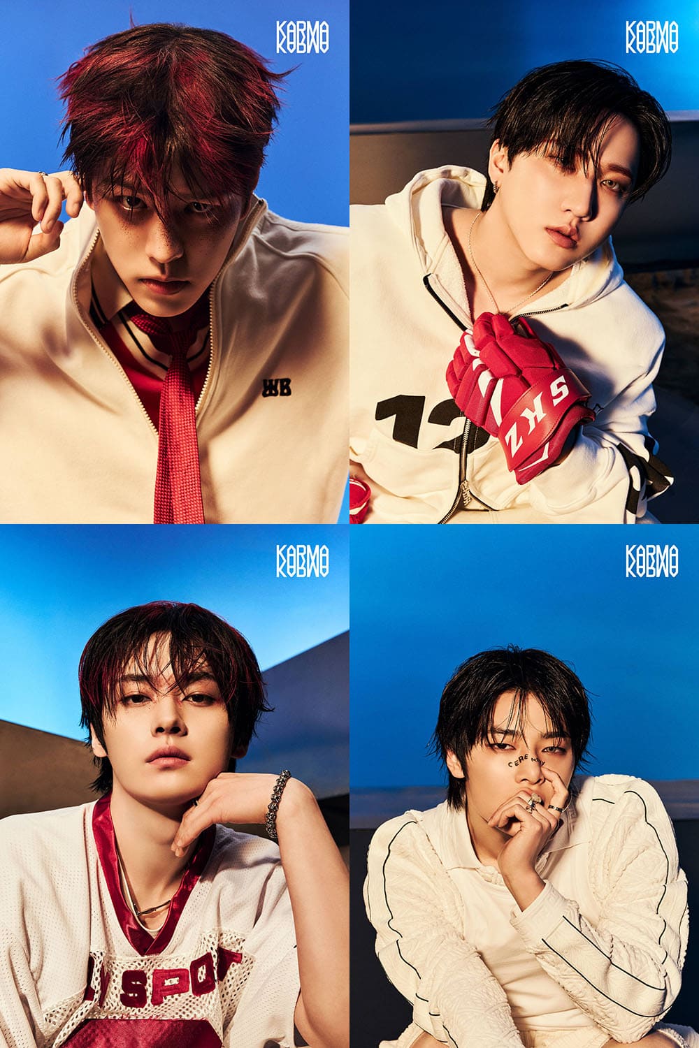 Stray Kids Unleash Champion Energy in Fiery New ‘KARMA’ Concept Photos