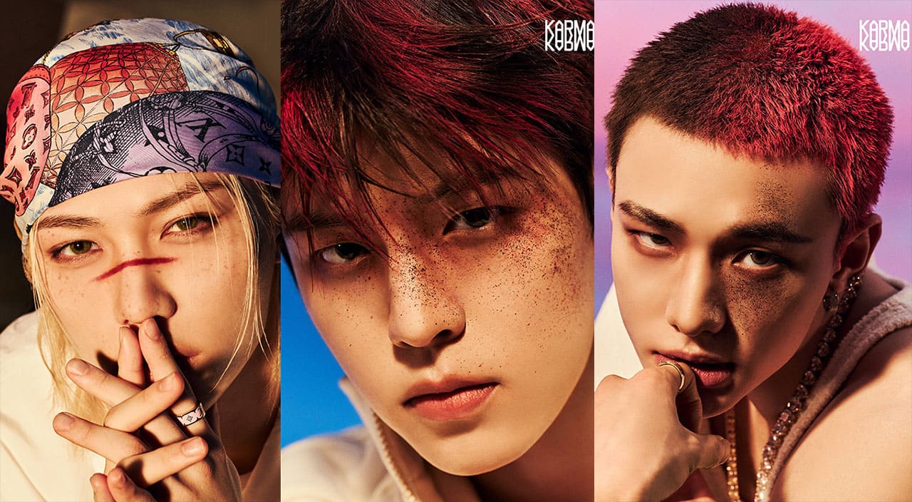 Stray Kids Unleash Champion Energy in Fiery New ‘KARMA’ Concept Photos