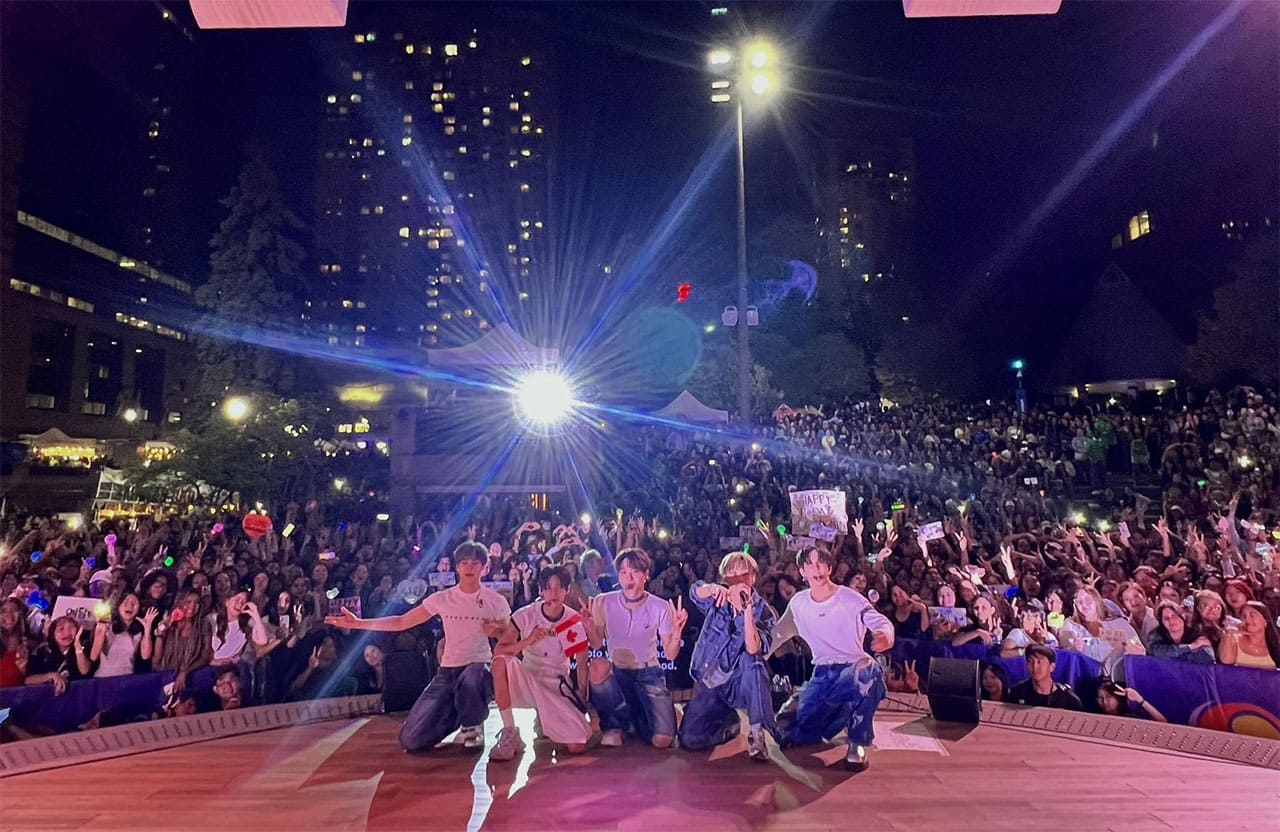 ONE PACT Shakes Up Toronto: K-pop Rising Stars Electrify 100,000 Fans