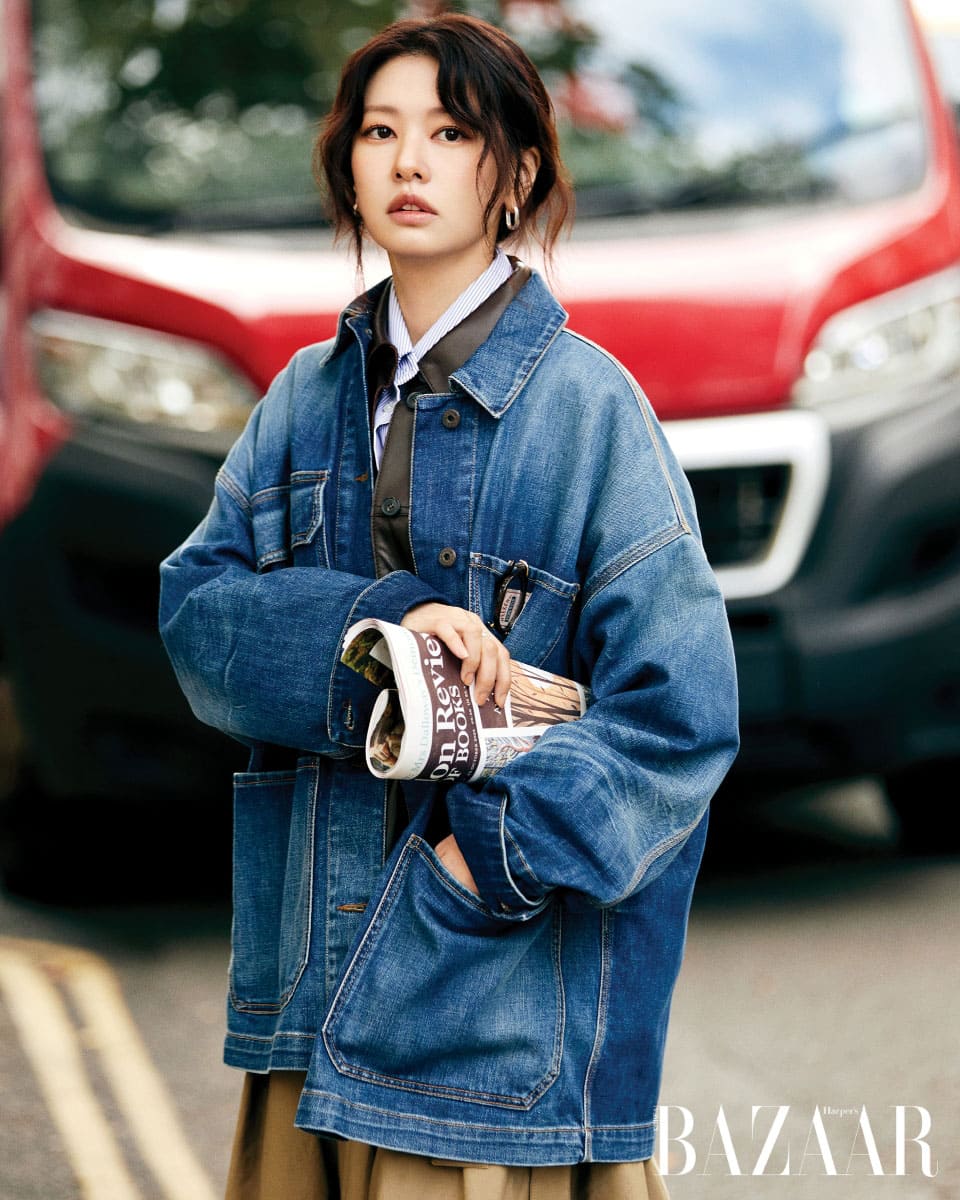 Jung So-min Embraces the Stillness of London’s Late Autumn