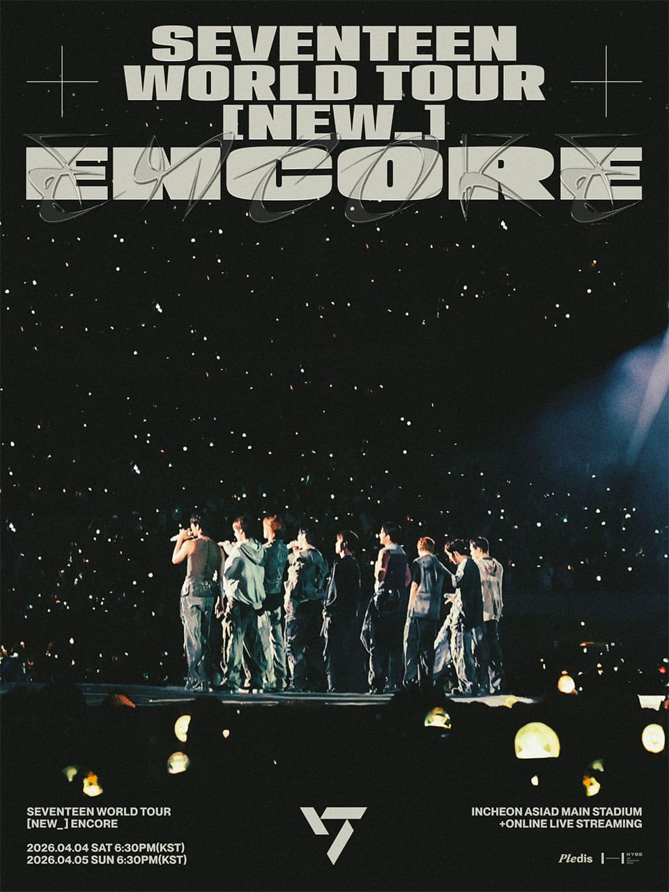 Seventeen to Wrap Up World Tour with Encore Shows in Incheon This April